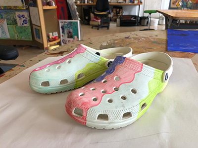 Patient turns Crocs designer in OT Art therapy - Royal Hospital for ...